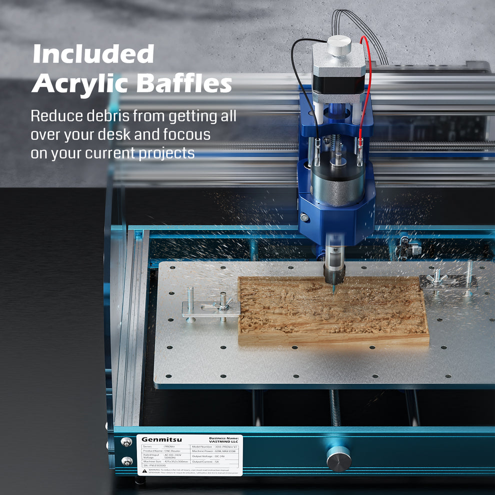Genmitsu 3018-PROVer V2 CNCルーター 初心者に便利 – SainSmart Japan